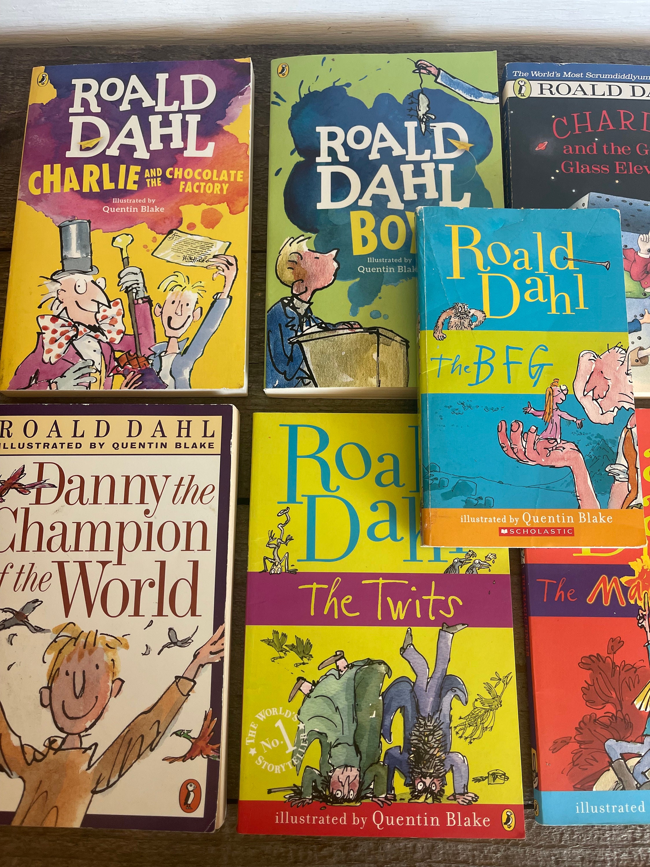 Roald Dahl Books // You Choose // BFG Twits Magic Finger - Etsy