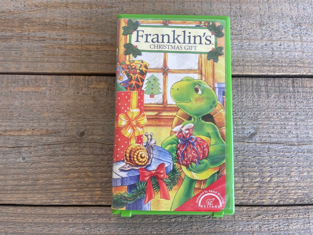 Franklin's Christmas Gift VHS Movie 1997 // Franklin the Turtle ...