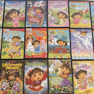 Dora the Explorer Dvds // Sold Individually // 2000's Nick Jr Kids Show ...