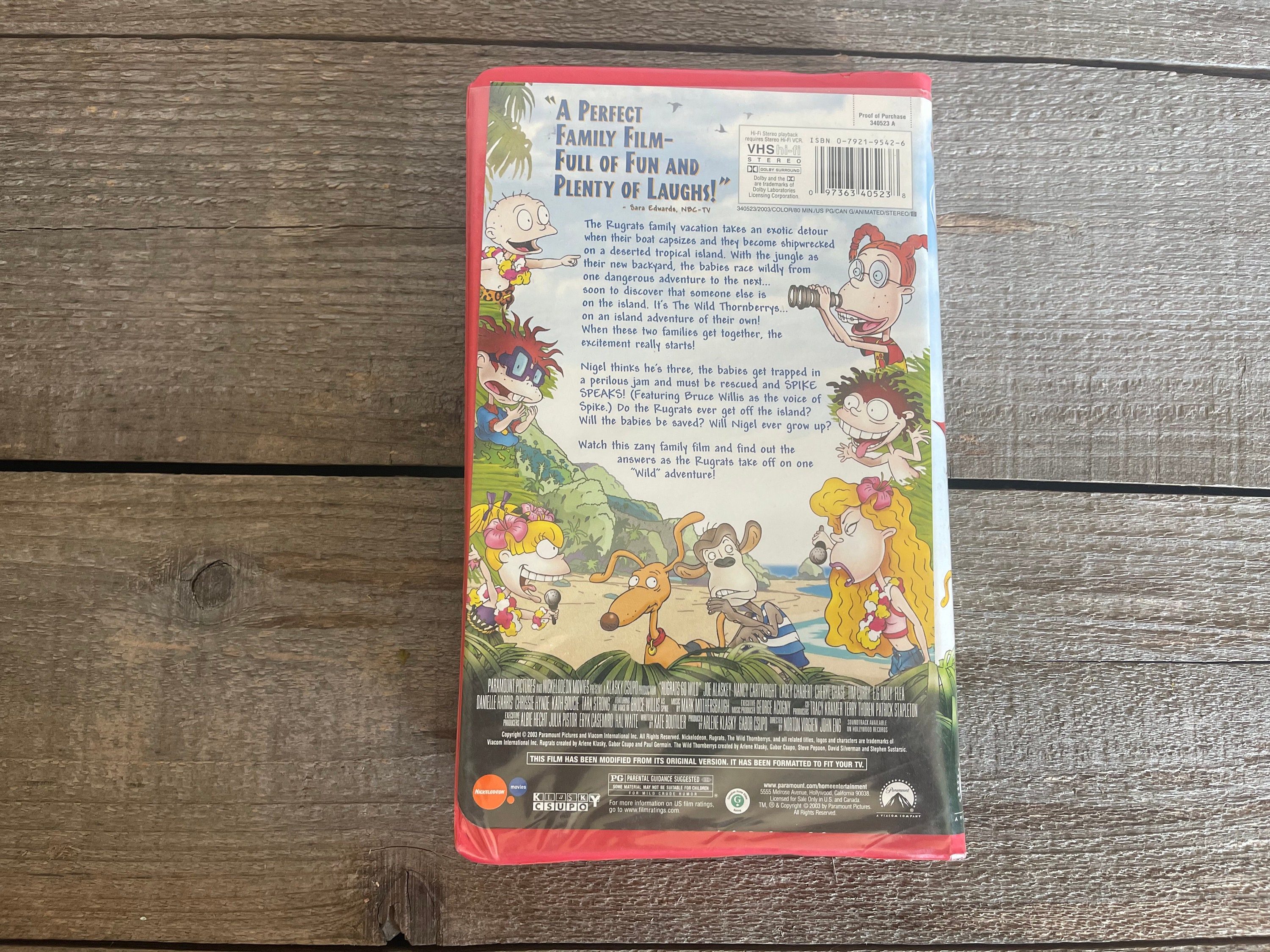 Rugrats Go Wild // Vintage VHS Movie // 2003 // Great - Etsy