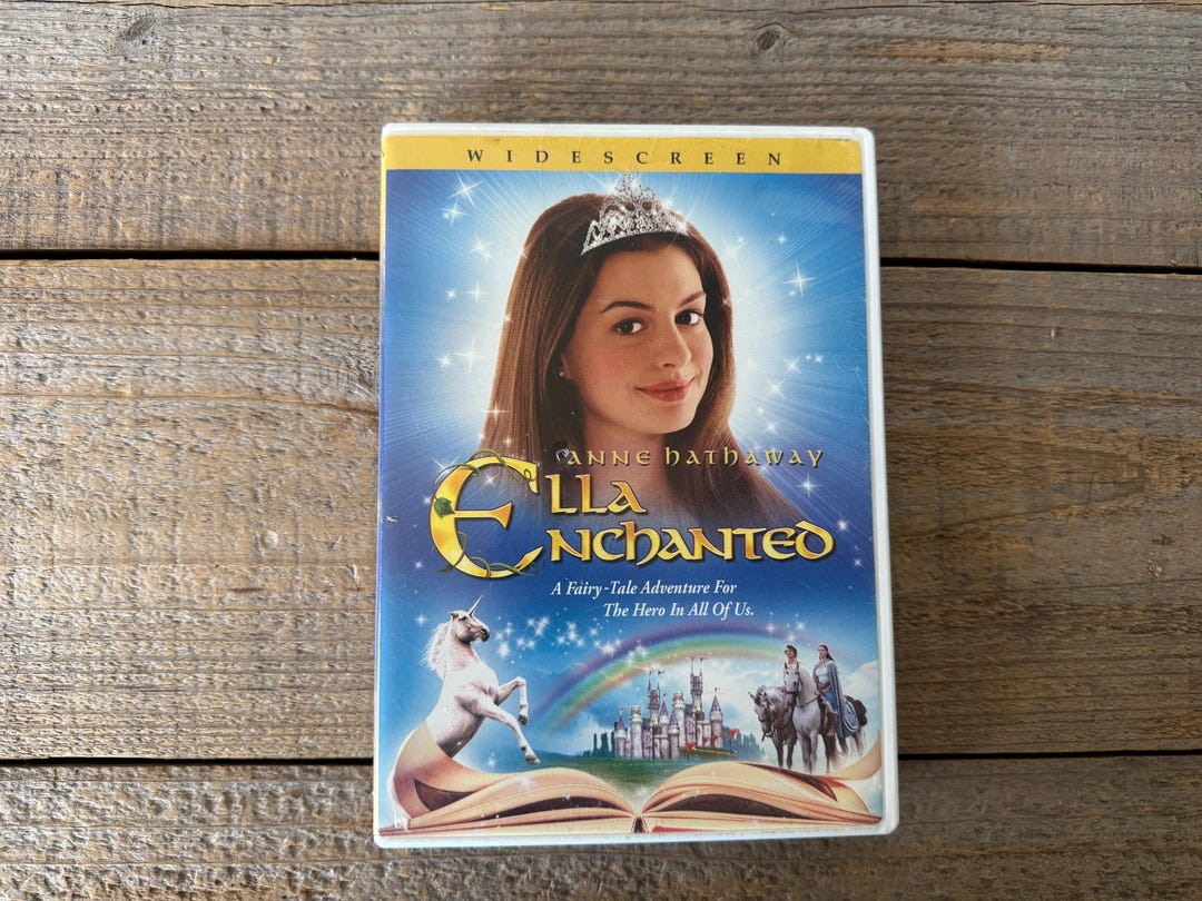 Ella Enchanted DVD // Anne Hathaway // Wide Screen // 2004 Comedy ...