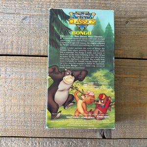 Bongo Walt Disney Mini Classics Vhs Movie 1991 Bongo The Circus