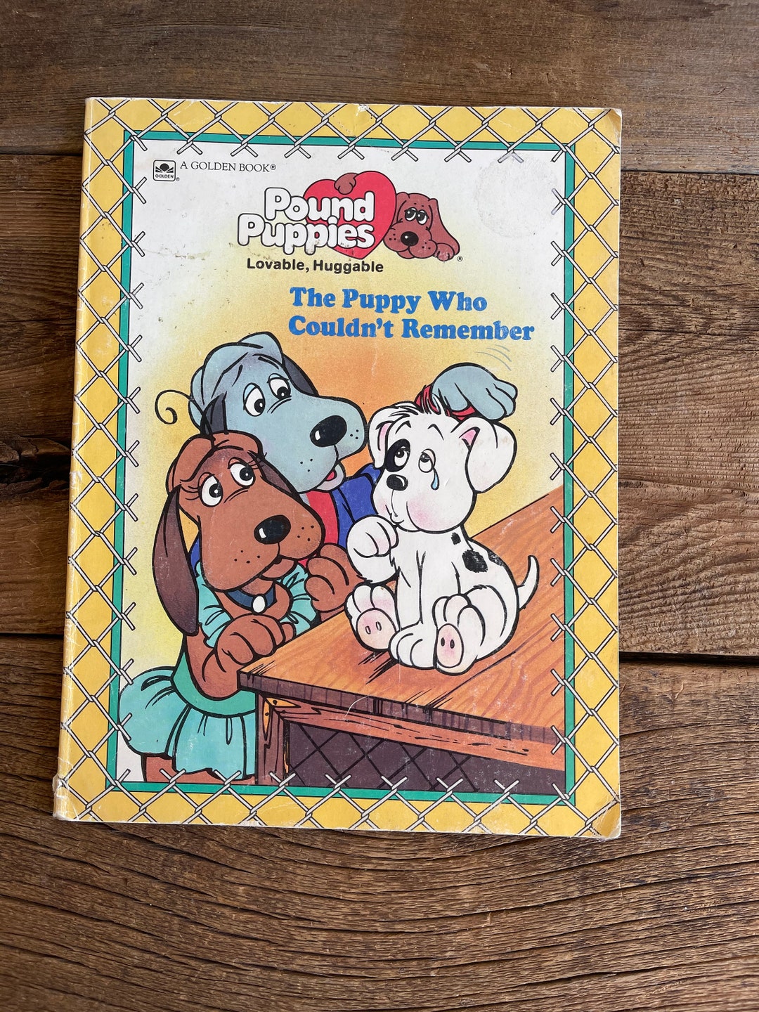 Vintage Pound Puppies Book, the Puppy Who Couldn't Remember 1986 - Etsy