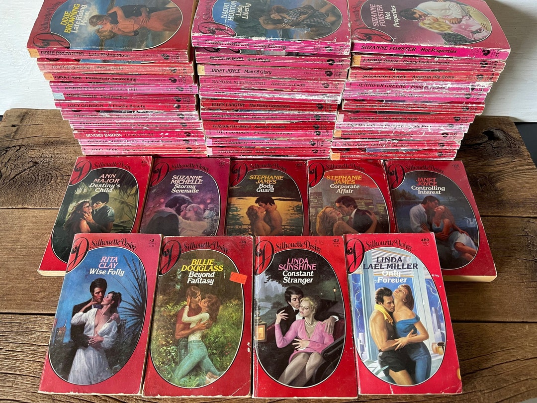 Vintage Silhouette Desire Books // You Choose // 1980's // Romance ...