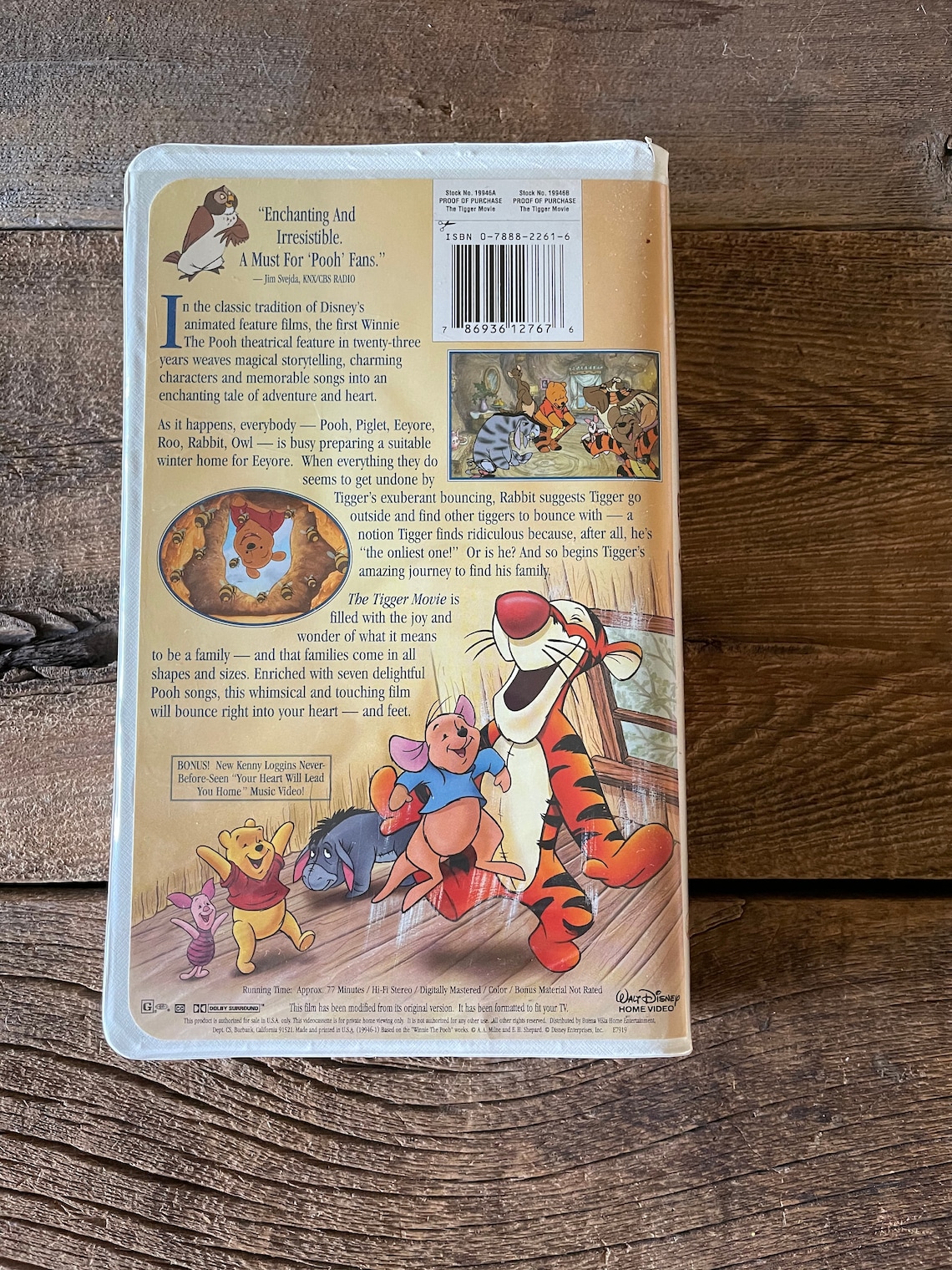 The Tigger Movie // Walt Disney // Vintage VHS Movie // 2000 - Etsy Canada