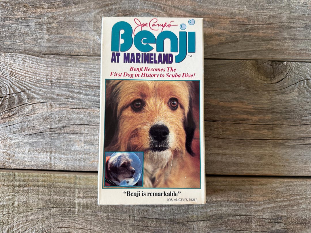 Benji at Marineland VHS Movie // Joe Camp // Benji Becomes the First ...