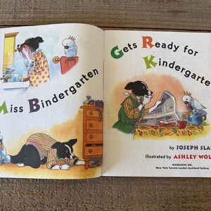 Miss Bindergarten Gets Ready for Kindergarten Book and Cassette - 1998 ...