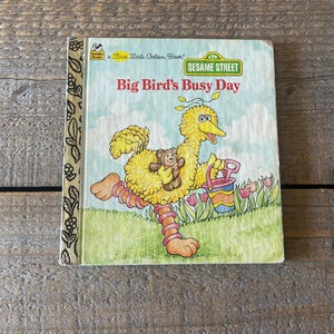 Big Bird Busy Book - Etsy