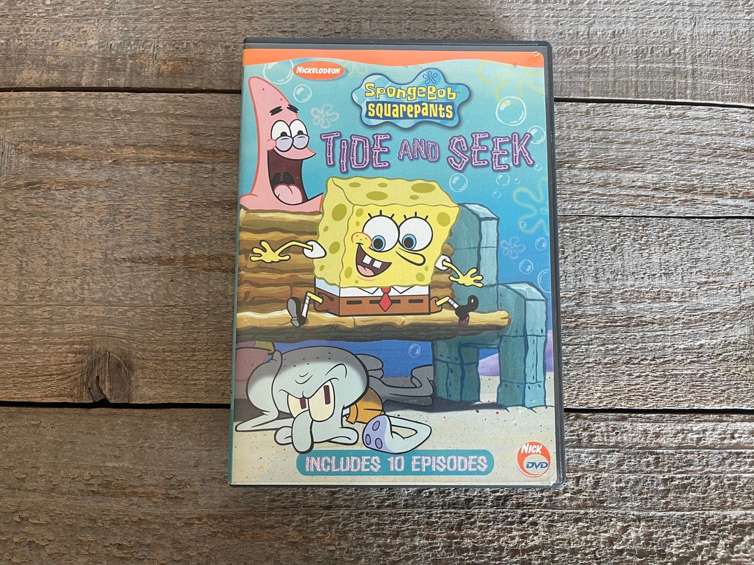 Spongebob Squarepants DVD // Tide and Seek // Nickelodeon 2003 - Etsy