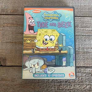 Spongebob Squarepants DVD // Tide and Seek // Nickelodeon 2003 - Etsy