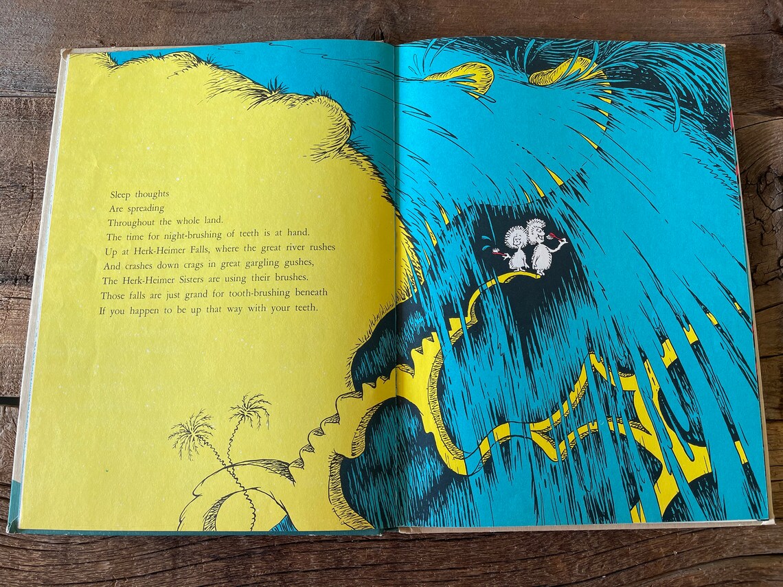 Vintage Dr. Seuss's Sleep Book 1962 - Etsy