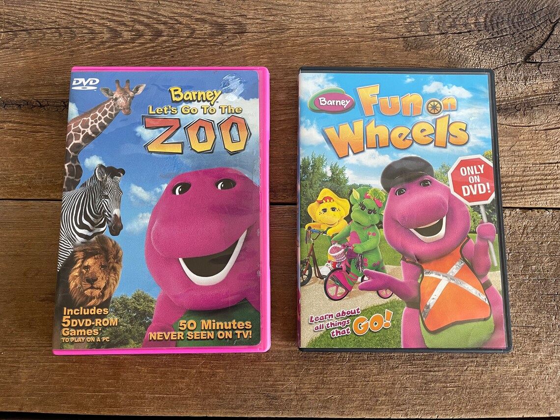You Choose Vintage Barney DVDS // You Choose // Early - Etsy Canada