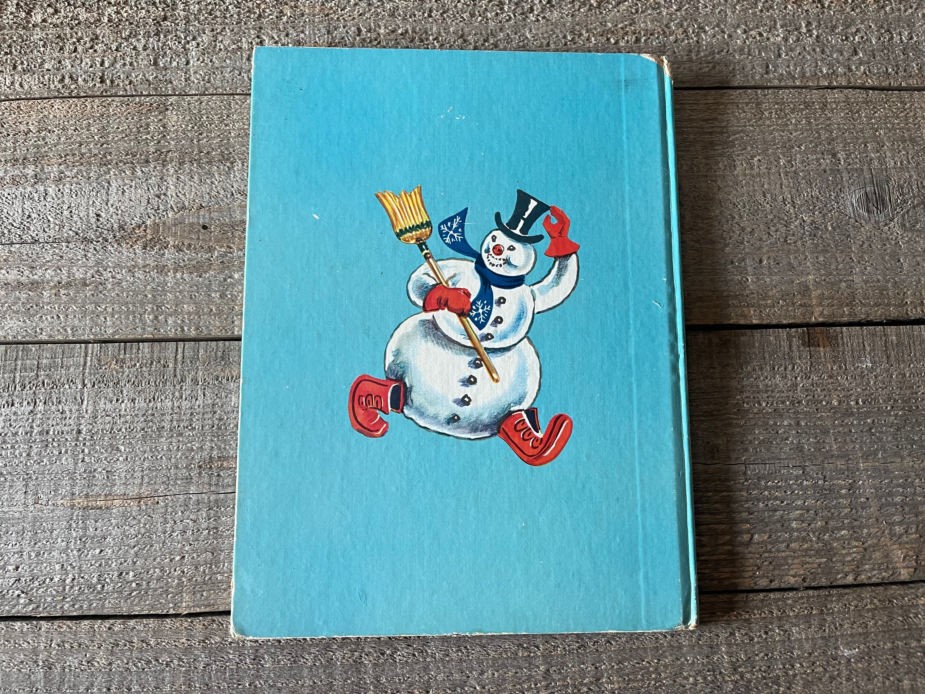 1978 Frosty the Snowman Book // Oversized Large Golden Book - Etsy