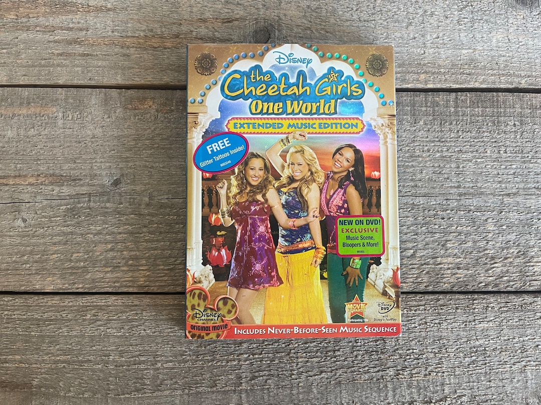 The Cheetah Girls: One World DVD // Extended Music Edition // New in ...