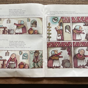 Strega Nona // Tomie De Paola // Scholastic Book - Etsy