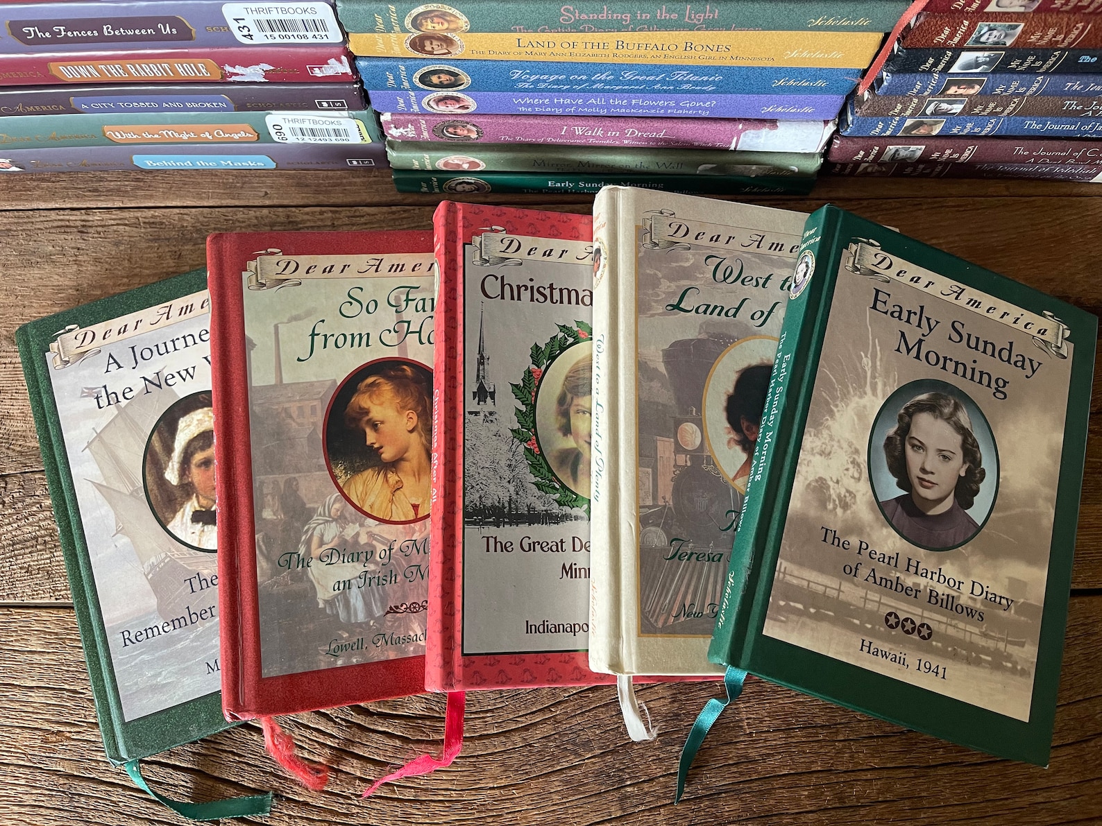 Dear America Diary Books // Sold Individually // Young Adult Historical ...