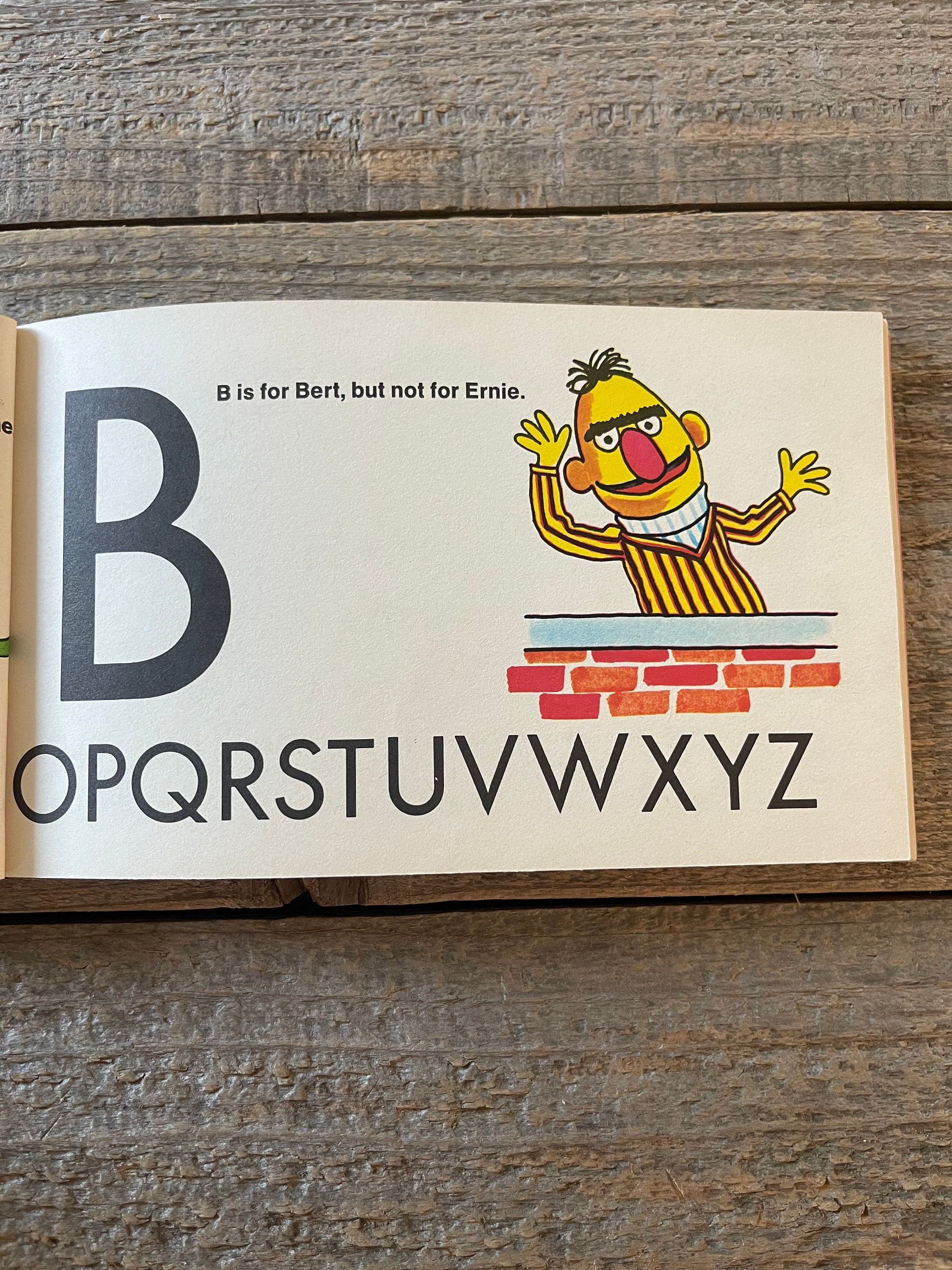 Sesame Street Book of Letters: 1971 First Edition Signet Book - Etsy