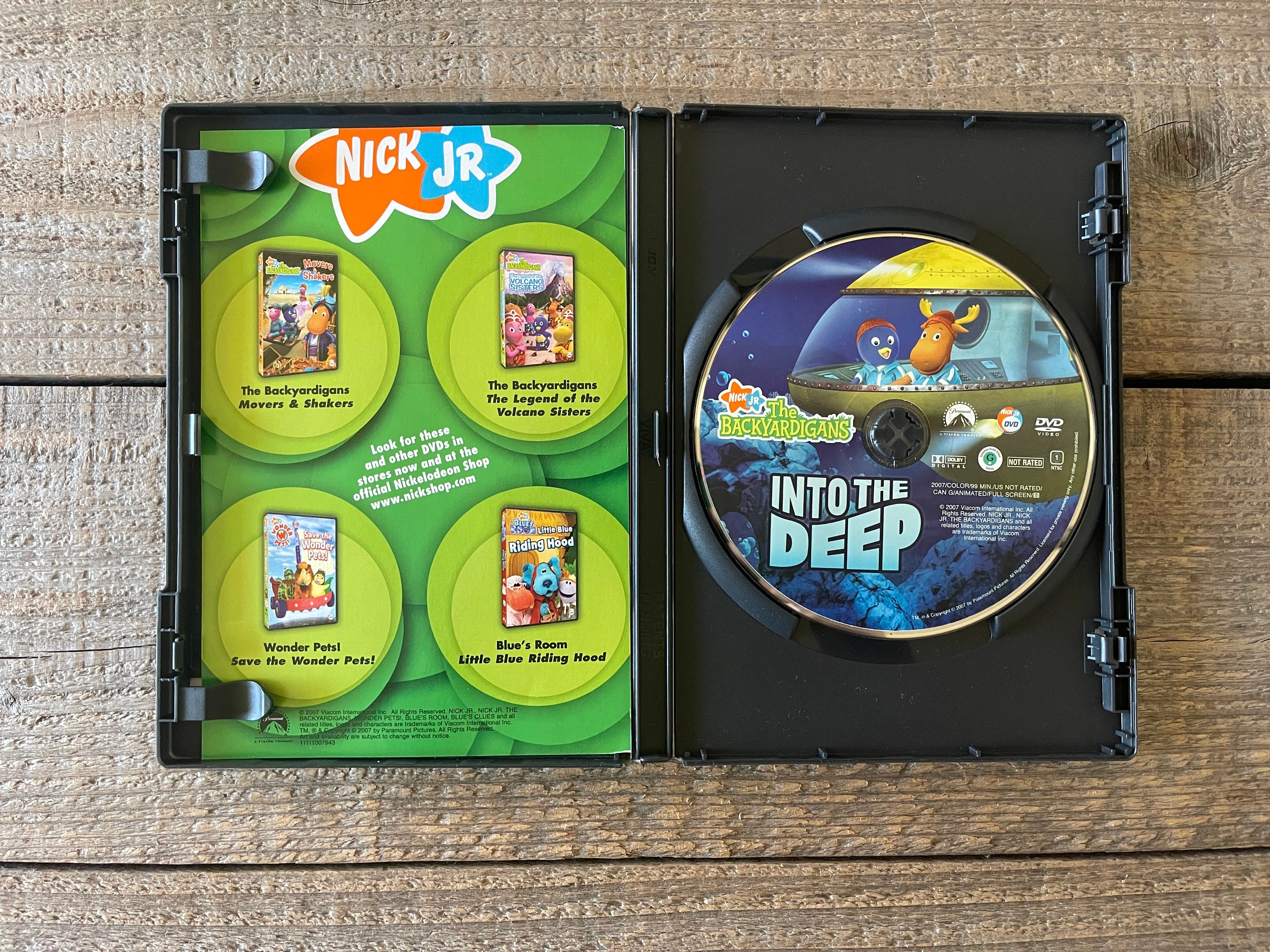 The Backyardigans DVD // into the Deep // Nick Jr - Etsy