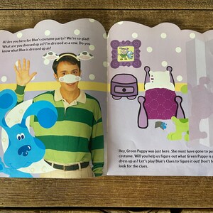Blue's Clues Book, blue's Costume Party // Alice Wilder & Michael T ...