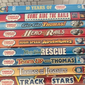 Thomas & Friends Dvds // Sold Individually // Thomas the Train Engine ...