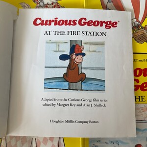 Vintage Curious George Books // Sold Individually // Margret & H.A. Rey ...