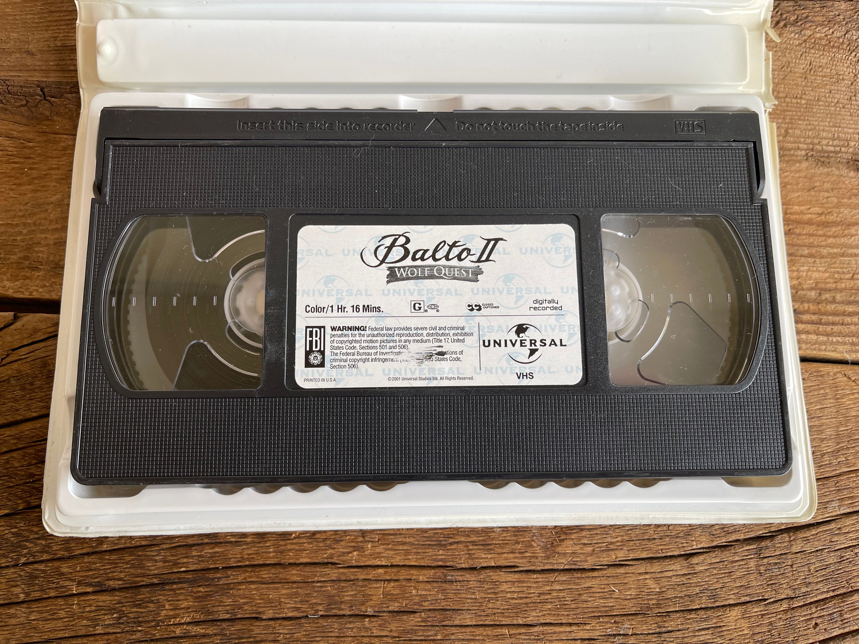 Vintage VHS Movie Balto II: Wolf Quest - Etsy