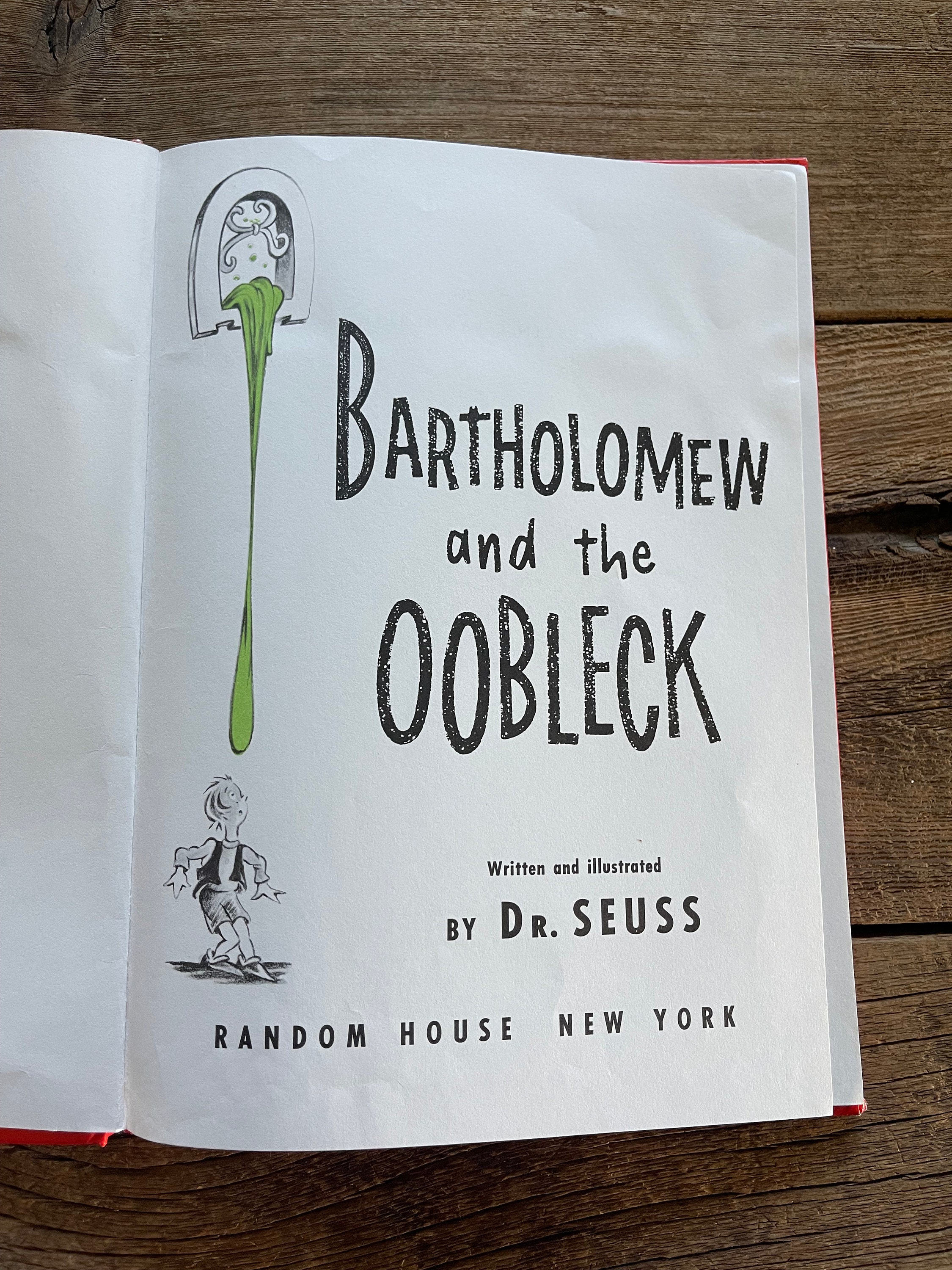 Bartholomew And The Oobleck Coloring Pages
