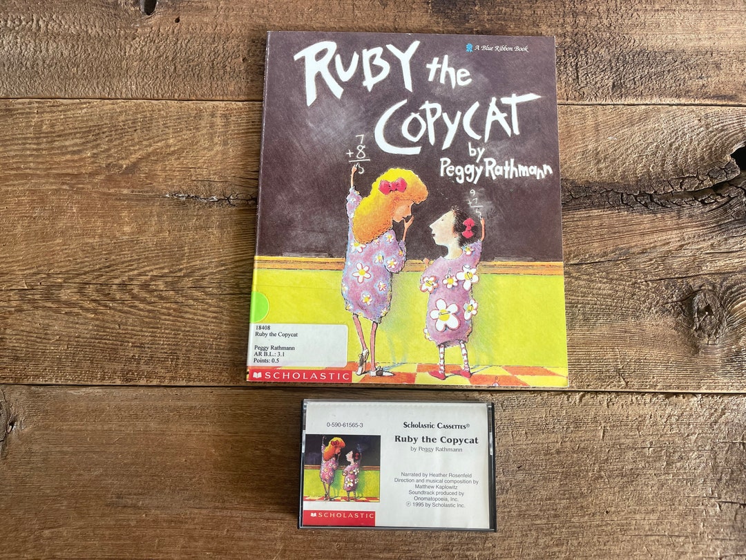 Ruby the Copycat // Peggy Rathmann // Vintage Scholastic Book ...