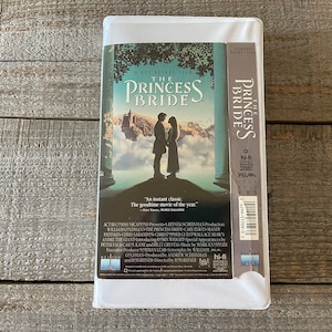 The Princess Bride // Vintage VHS Movie in Clamshell Case // 1987 ...