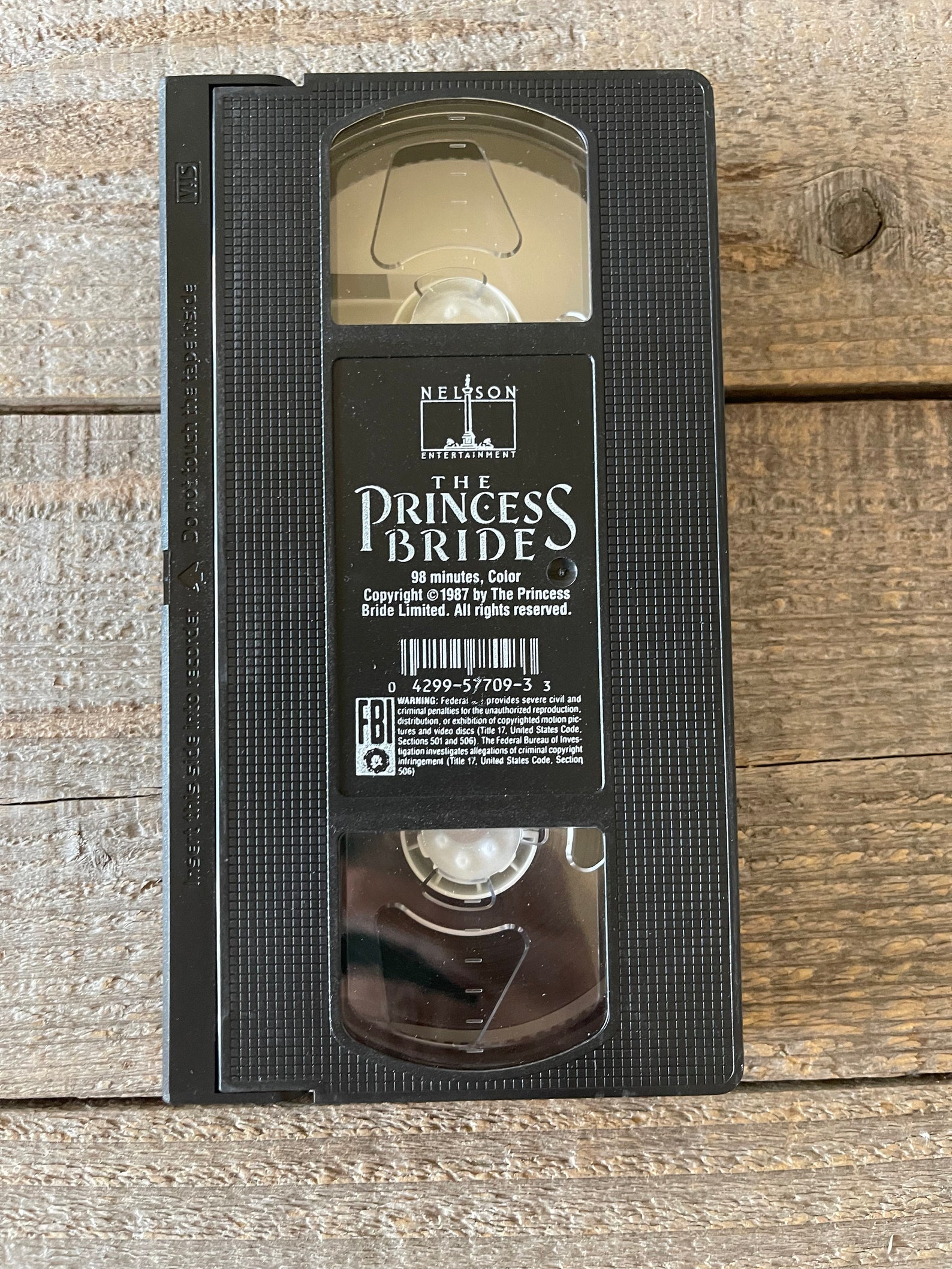 The Princess Bride // Vintage VHS Movie in Clamshell Case // 1987 ...