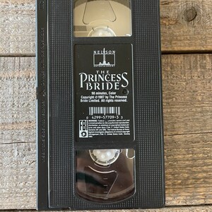 The Princess Bride // Vintage VHS Movie in Clamshell Case // 1987 ...