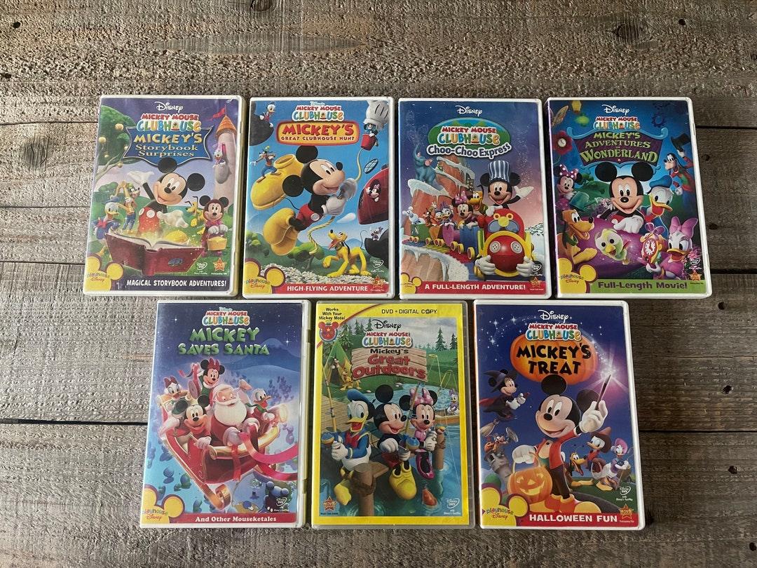 Mickey Mouse Clubhouse Dvds // You Choose // Mouseketeers // Walt ...