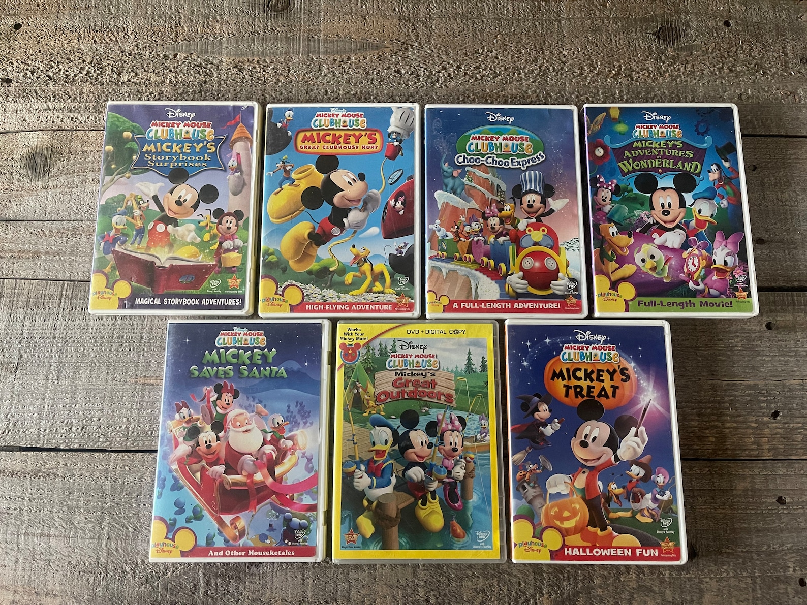 Mickey Mouse Clubhouse Dvds // You Choose // Mouseketeers // Walt ...