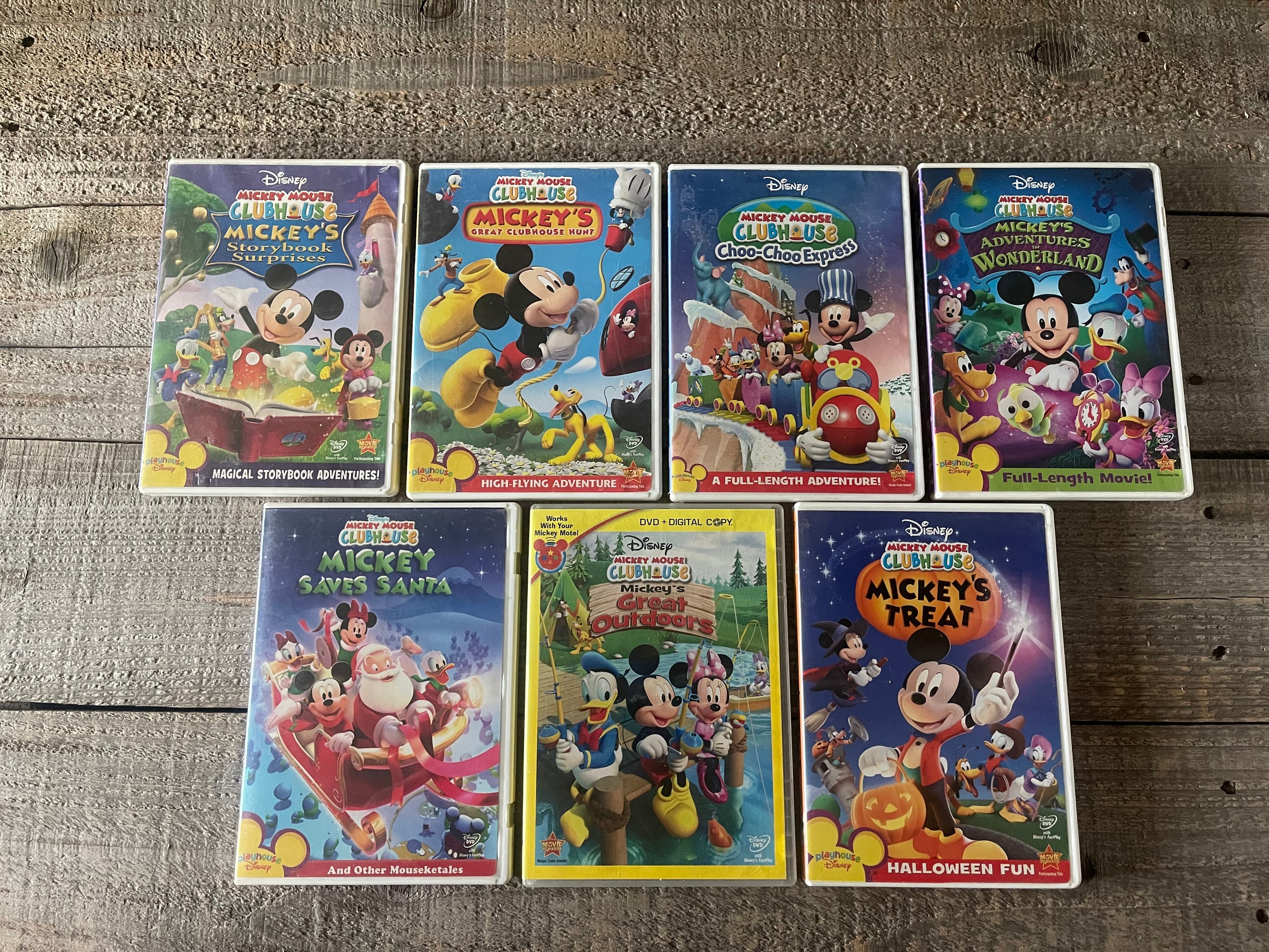 Mickey Mouse Clubhouse Dvds // You Choose // Mouseketeers // Walt ...