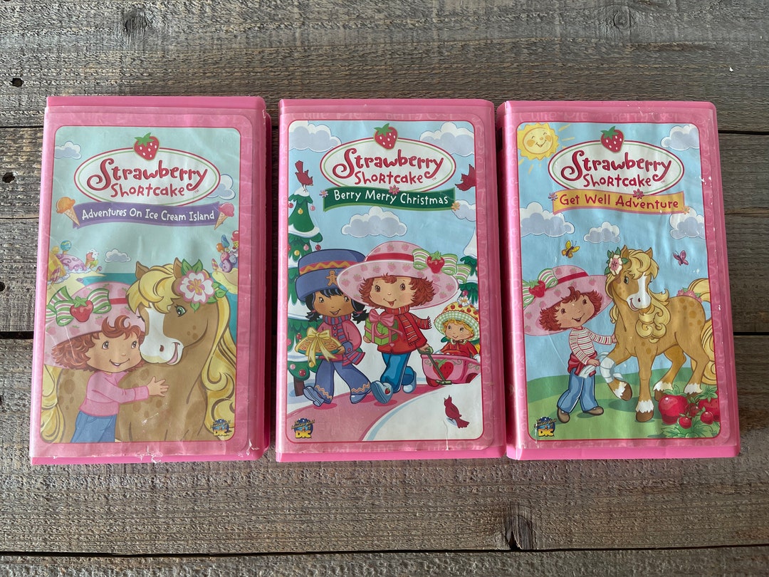 2000's Strawberry Shortcake VHS Movies // Sold Individually // Berry ...
