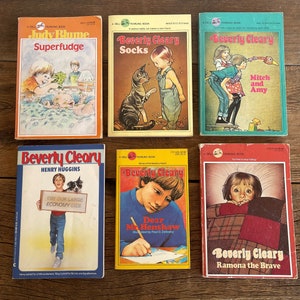 1970's & 1980's Vintage Beverly Cleary Books // You Choose // Ramona ...