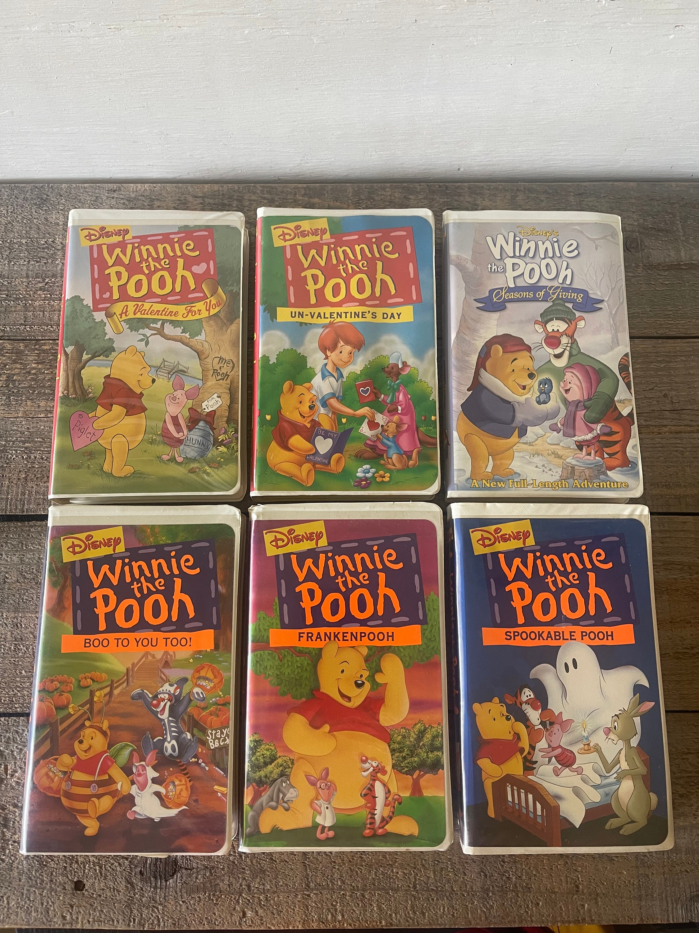 Vintage Winnie the Pooh VHS: Holiday Movie Collection - Etsy