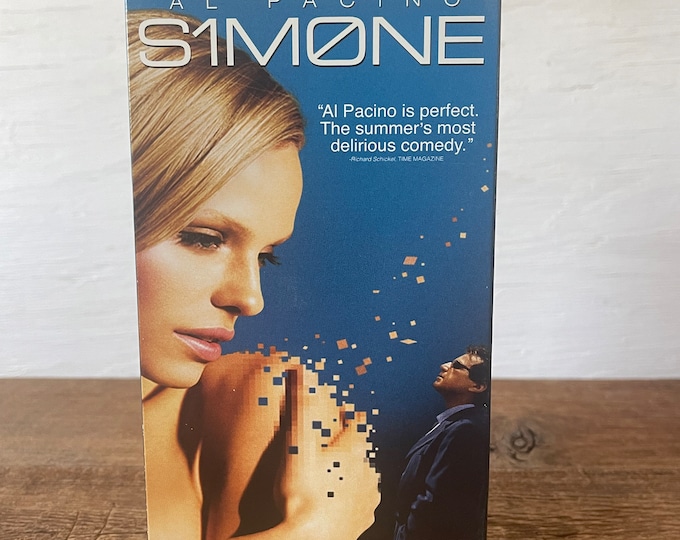 Simone VHS Movie // Al Pacino // 2002 - Etsy