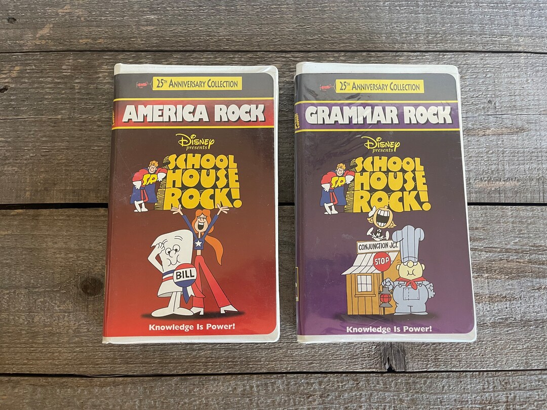 Disney School House Rock VHS Movies // You Choose // America Rock or ...