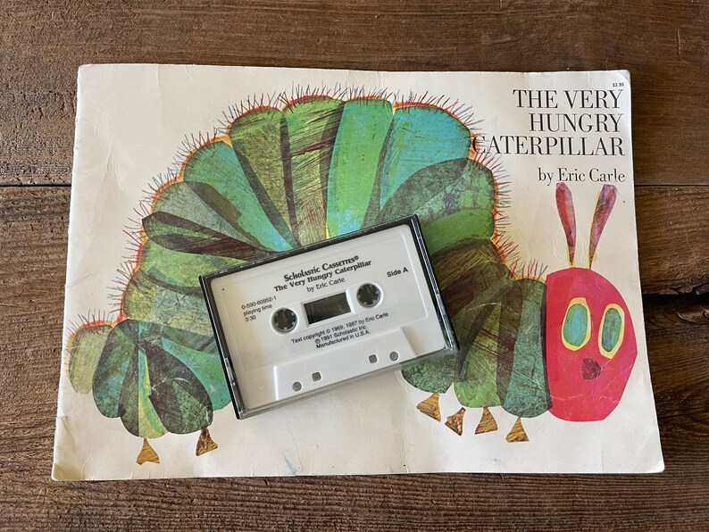 The Very Hungry Caterpillar // Eric Carle // Vintage Book & - Etsy
