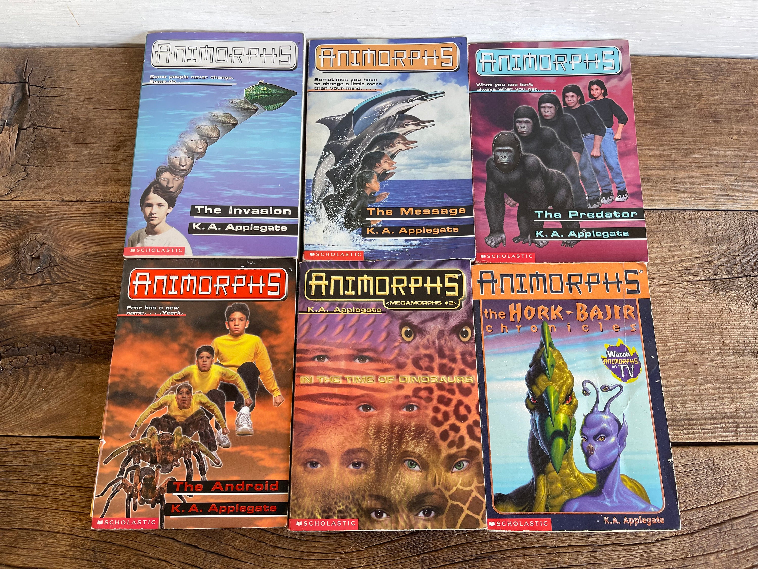 Animorphs Books // You Choose // 1990's YA Science Fictions Books - Etsy