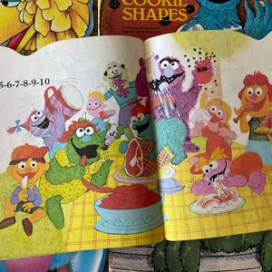Sesame Street Golden Shape Books // Sold Individually // Jim Henson's ...
