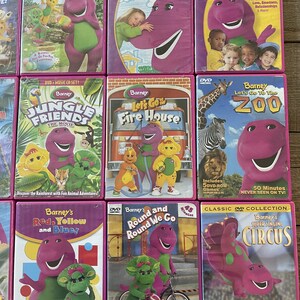 Vintage Barney Dvds - Early 2000s - You Choose - Etsy