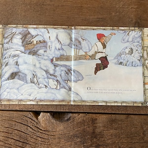 The Hat or the Mitten // Jan Brett // Vintage Book & Cassette Tape Set ...