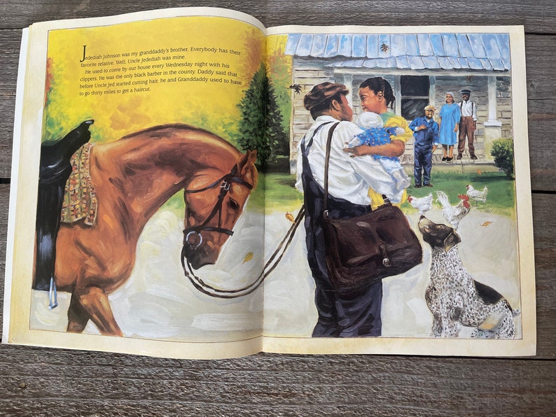 Uncle Jed's Barbershop // Margaree King Mitchell // Vintage Book and ...