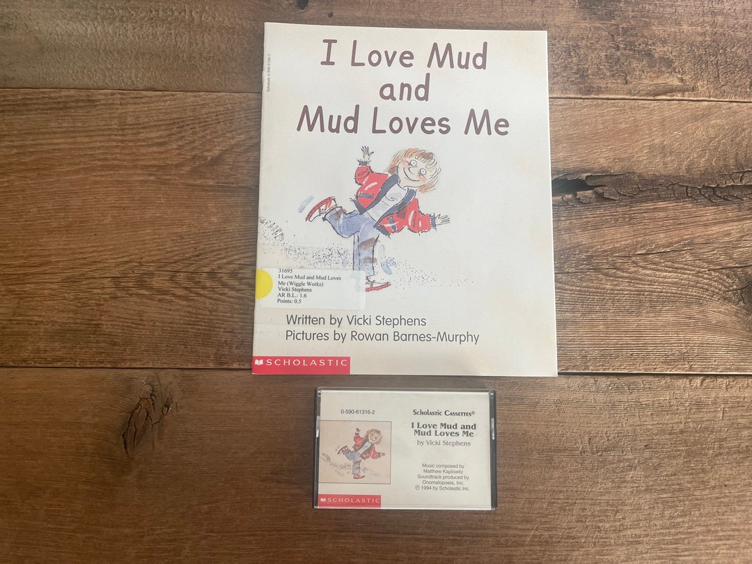 I Love Mud and Mud Loves Me: Vintage Scholastic Book & Cassette - Etsy