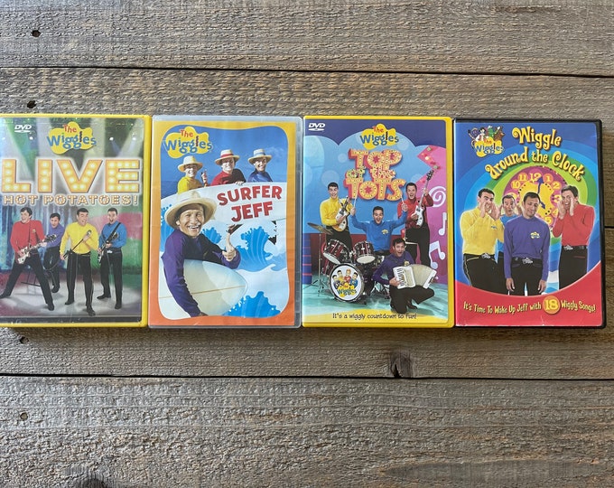 Wiggles DVD Lot Bring Fun and Entertainment to Your Home - Etsy