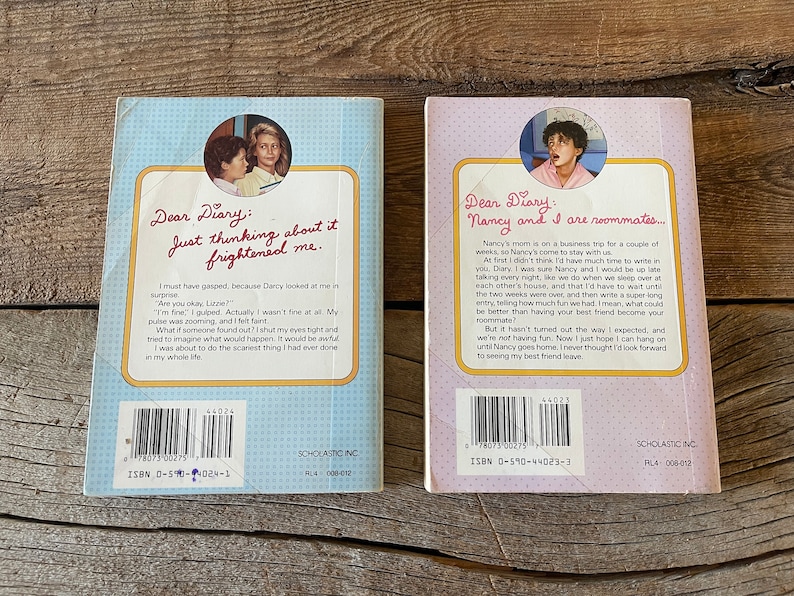 Dear Diary Books by Carrie Randall // You Choose // 1990's Young Adult ...