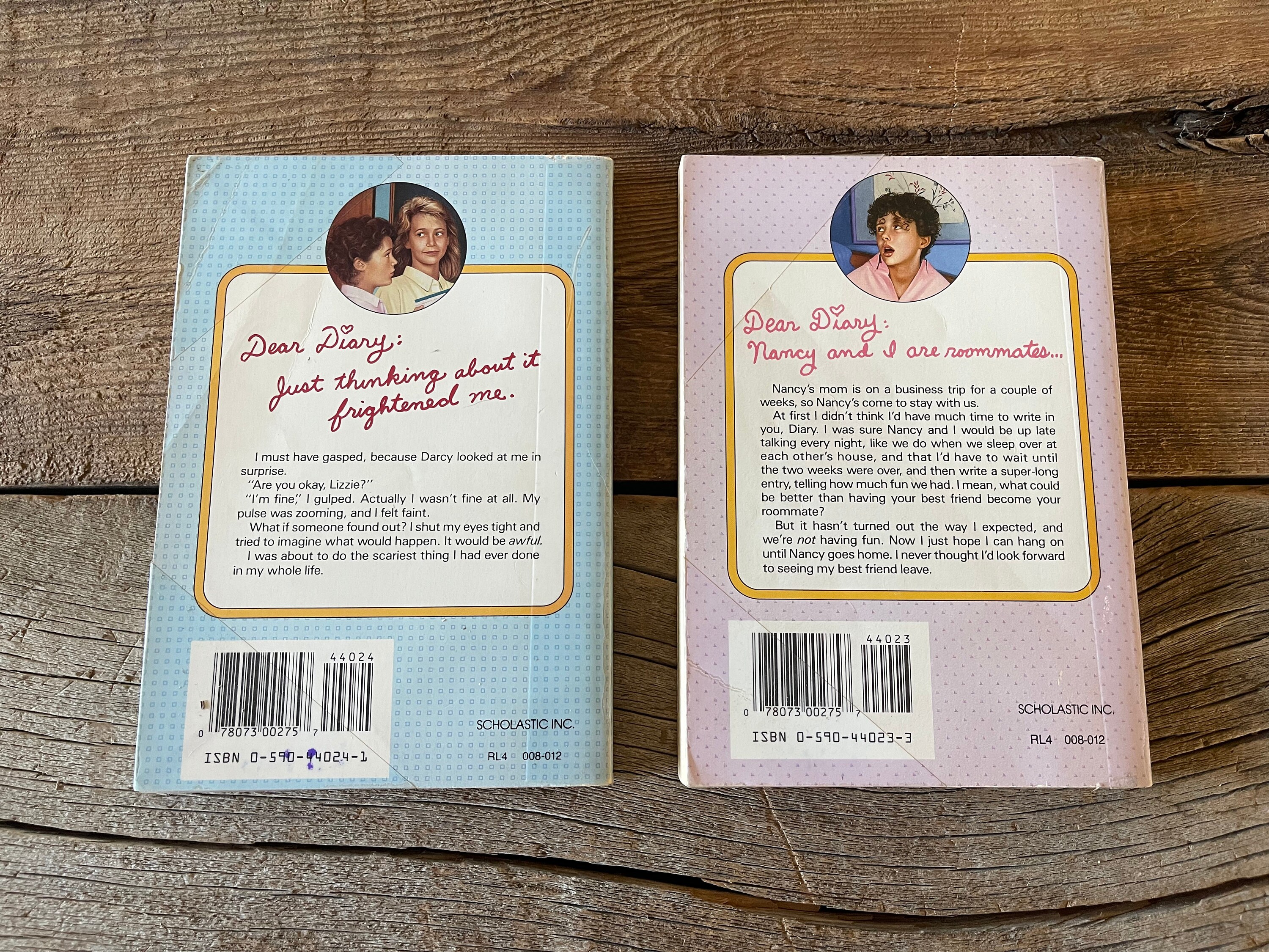 Dear Diary Books by Carrie Randall // You Choose // 1990's Young Adult ...