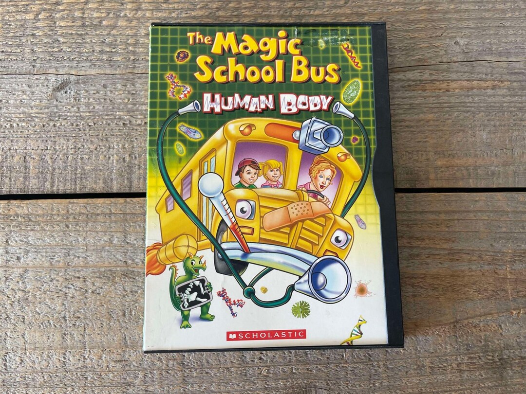 The Magic School Bus DVD // Human Body // Scholastic 2005 - Etsy